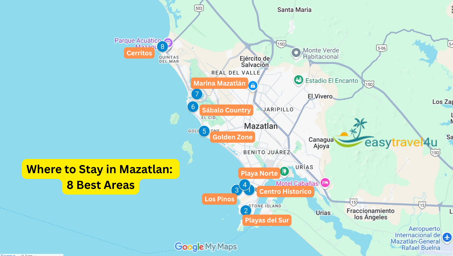 Where to Stay in Mazatlan: Best Areas & safe neighborhoods - Easy Travel 4U